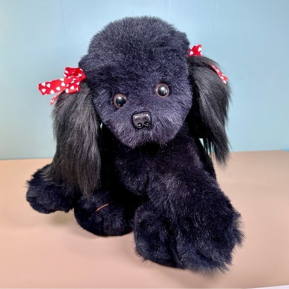 Russ | Toys | Vintage Russ Princess Black Dog Korea 2 Plush Stuffed ...